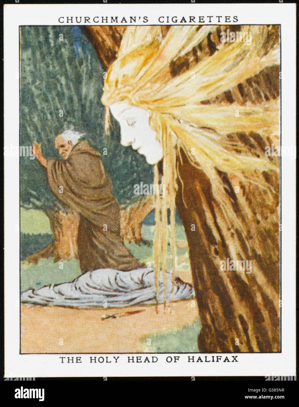 The holy head halifax yorkshire hermit aeldred hi-res stock photography ...