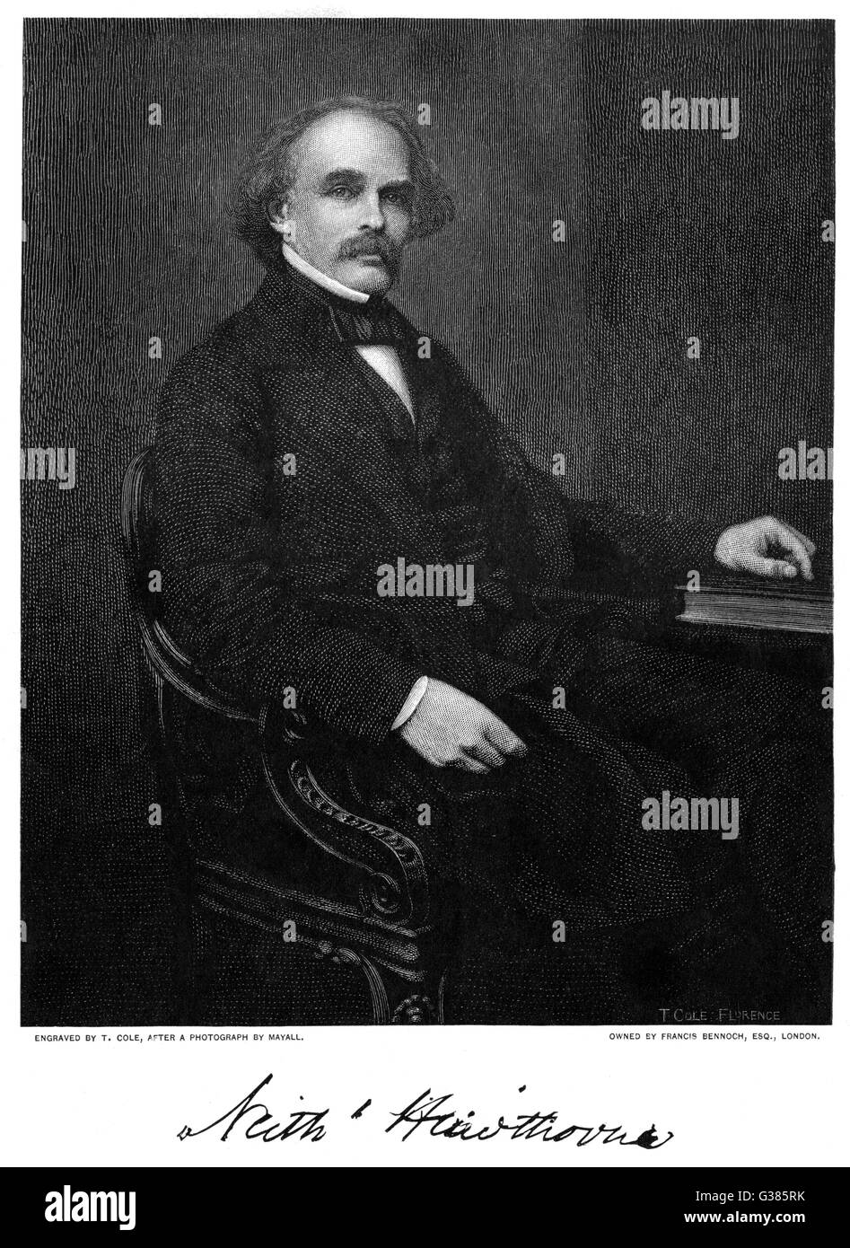 Nathaniel hawthorne hi-res stock photography and images - Alamy