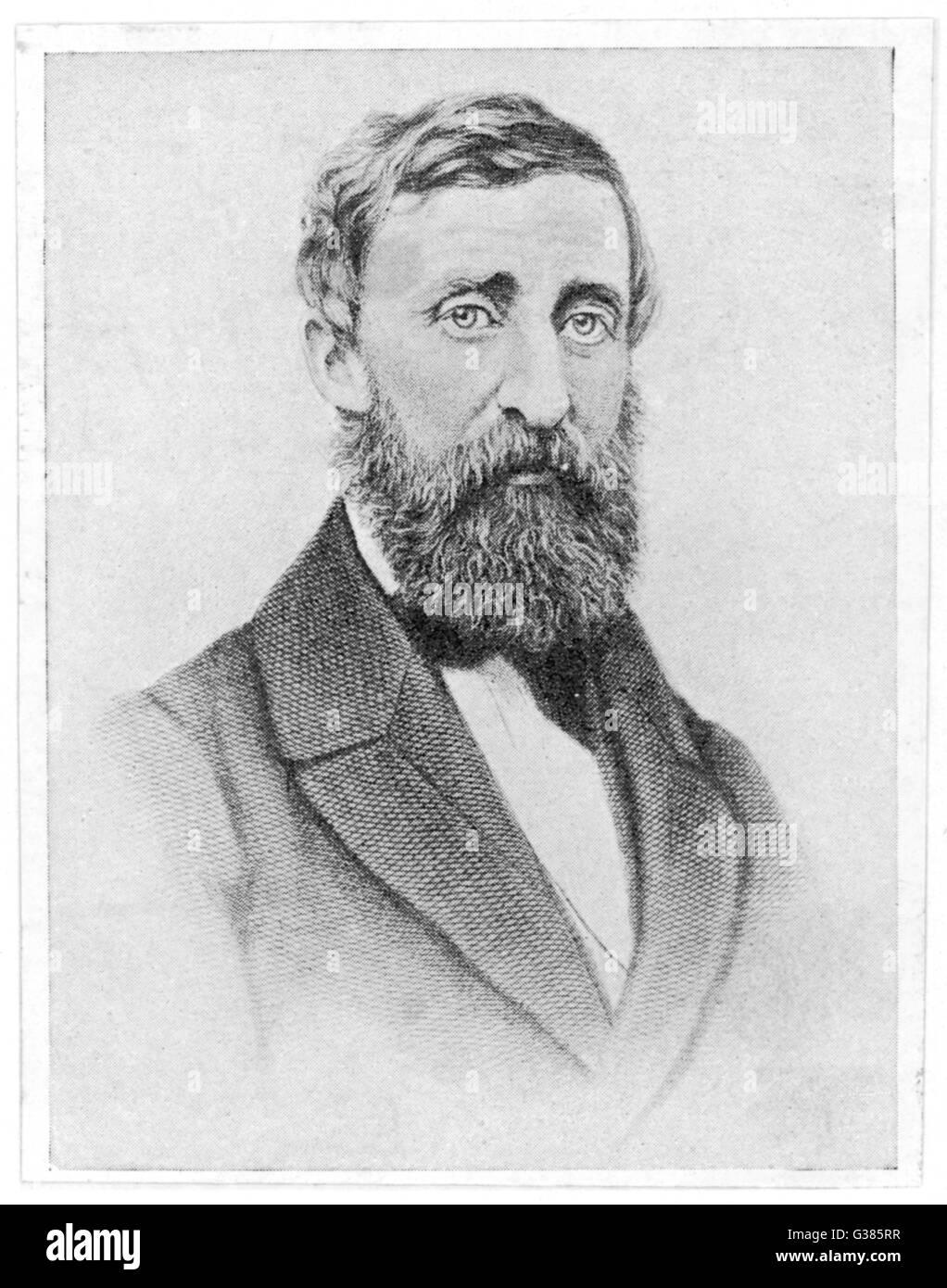 Henry david thoreau hi-res stock photography and images - Alamy