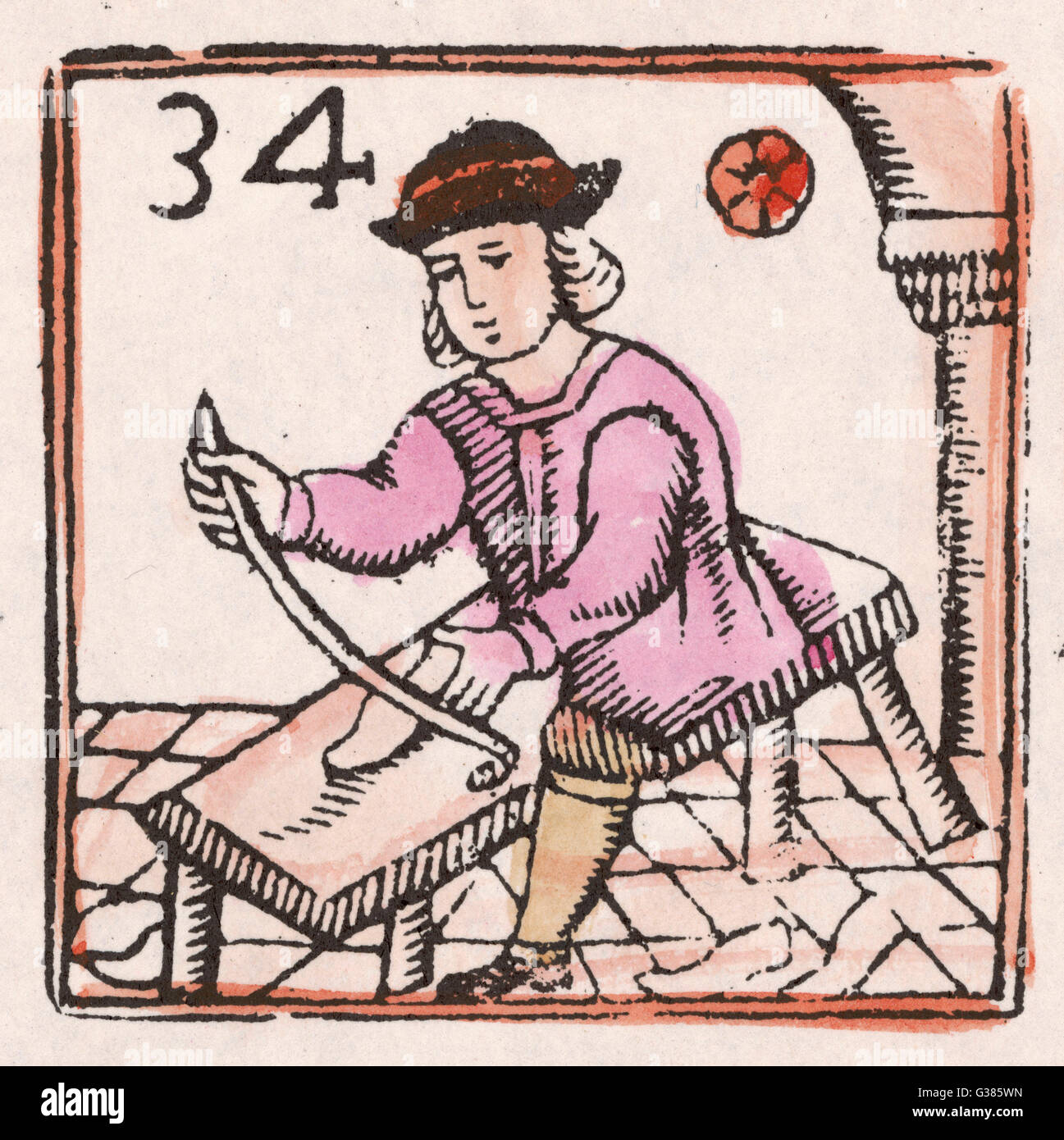 17th century Shoemaker Stock Photo - Alamy