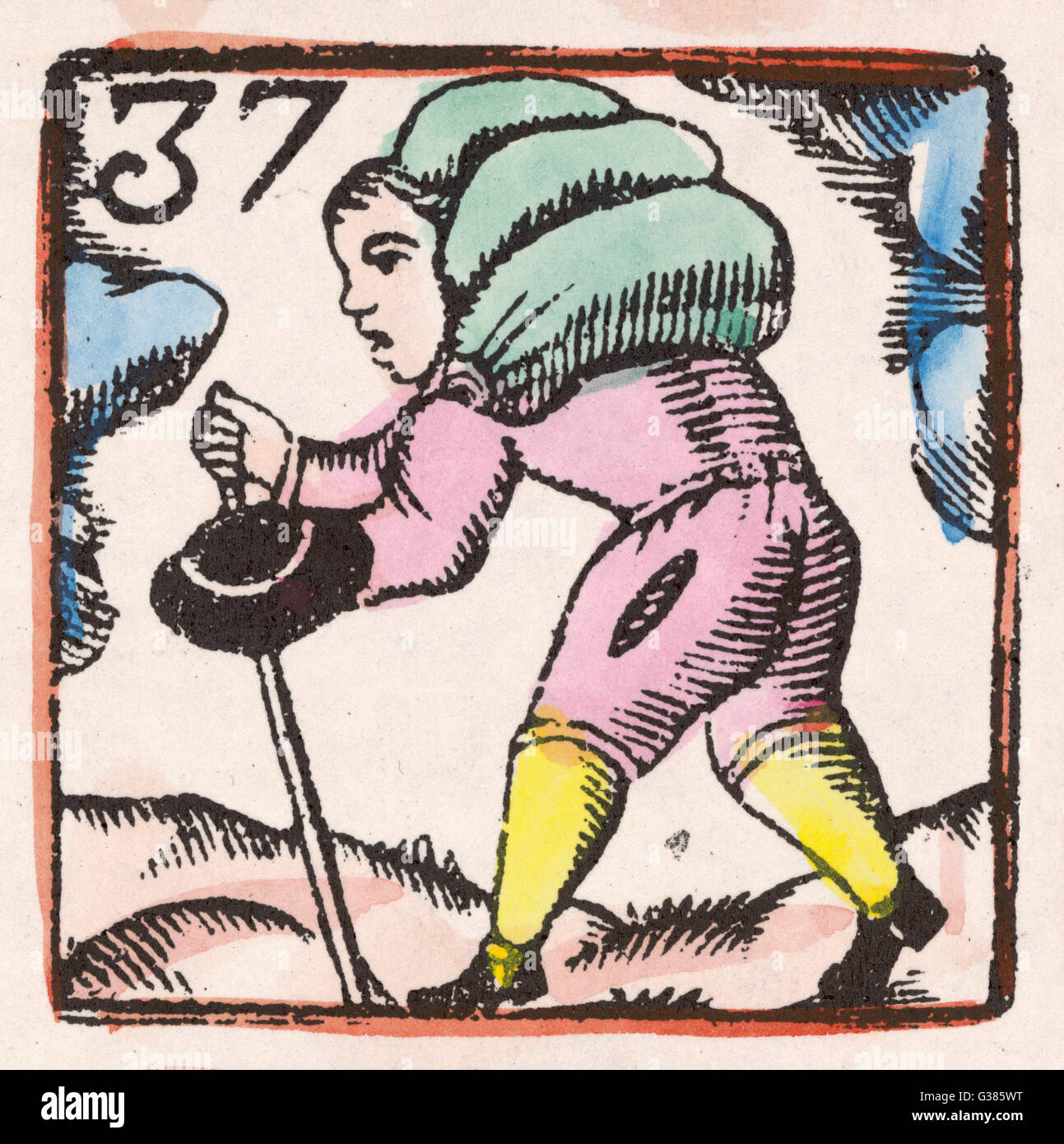 17th century Porter Stock Photo - Alamy