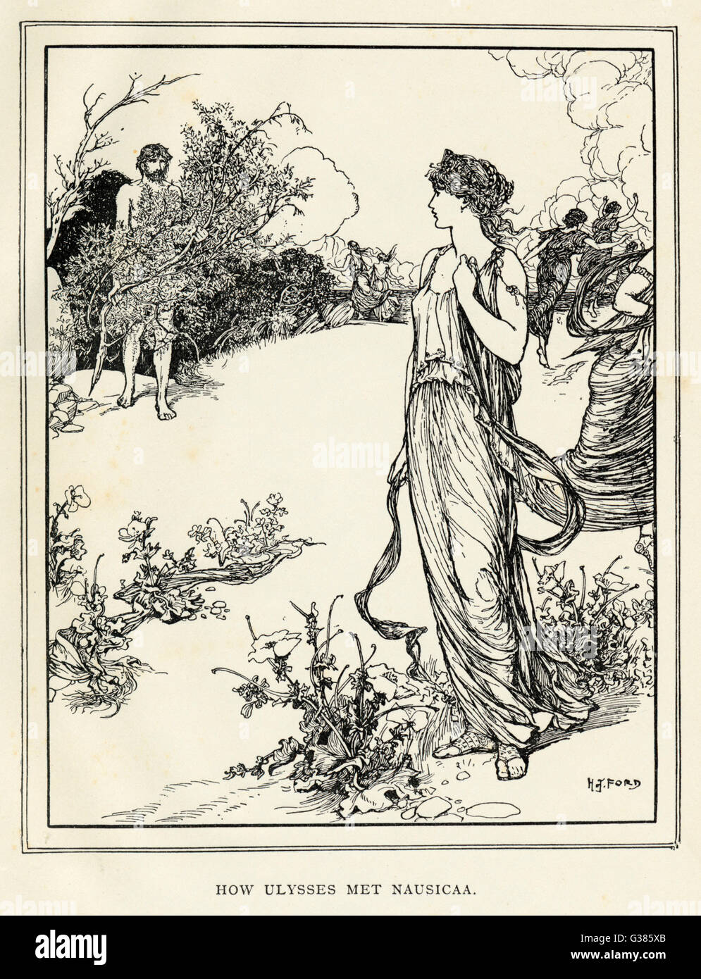 King Alcinous Odyssey