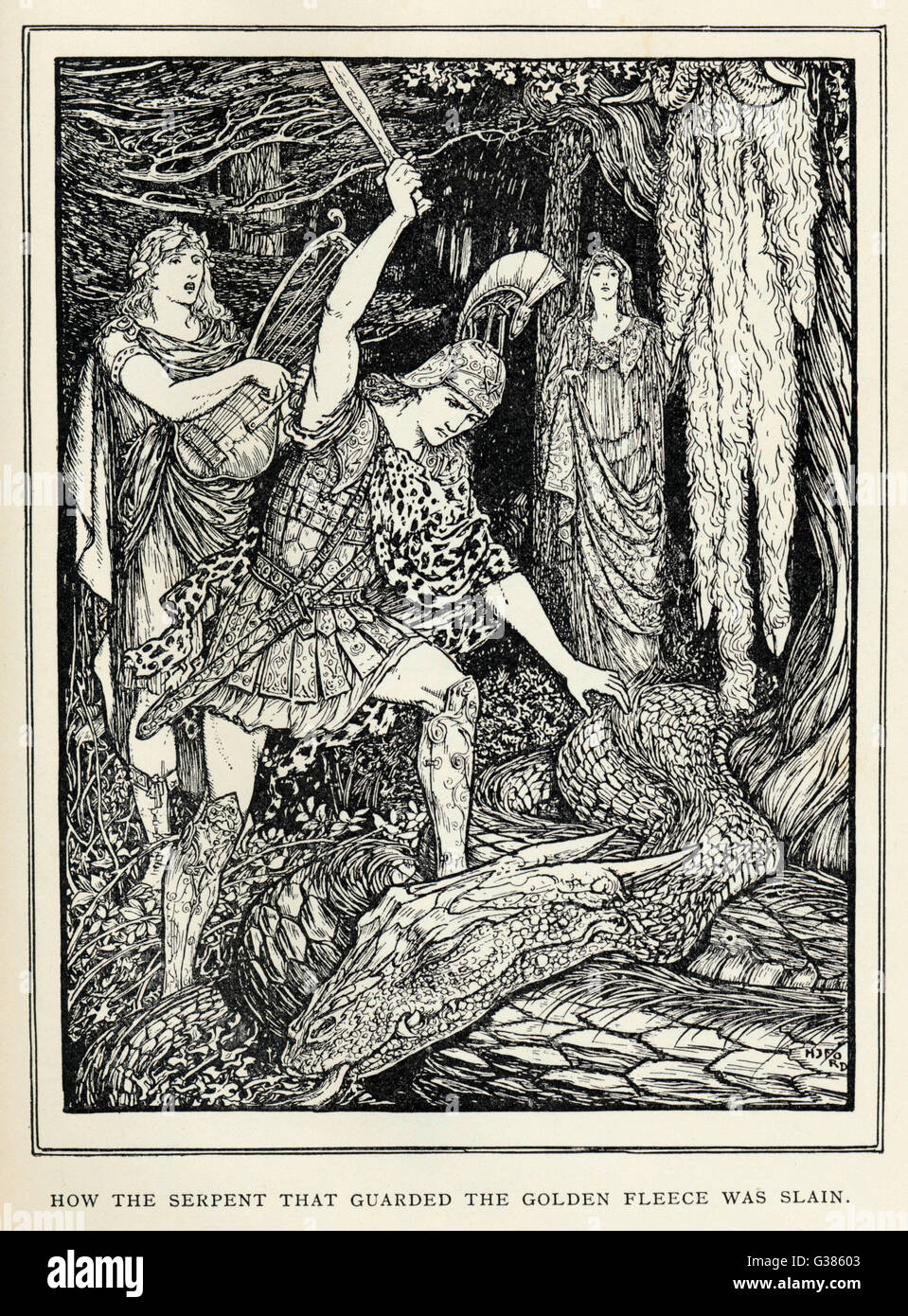 Golden serpent hi-res stock photography and images - Alamy