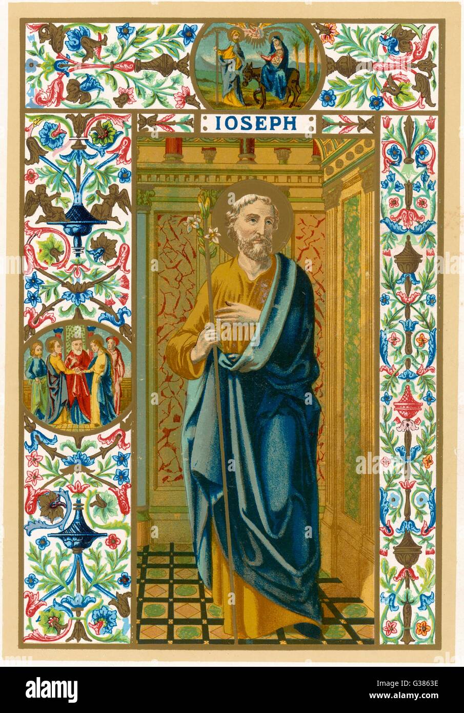 Joseph husband of mary hi-res stock photography and images - Alamy