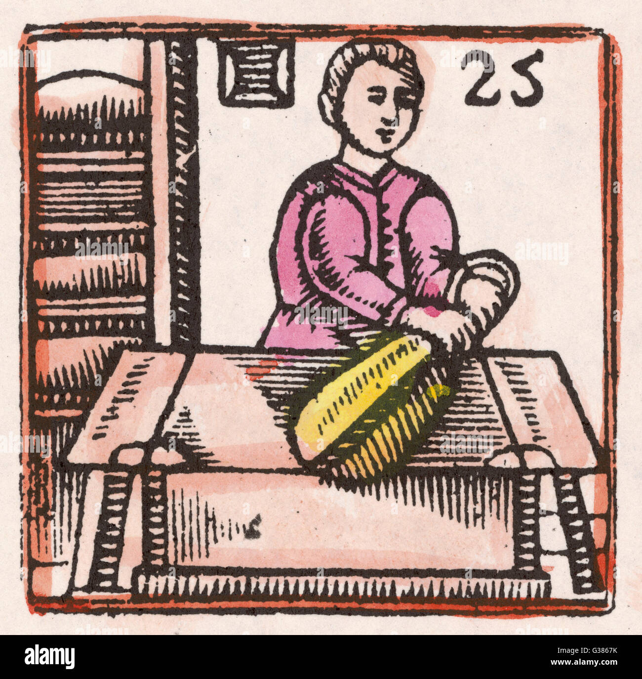 17th century Craftsman Stock Photo - Alamy