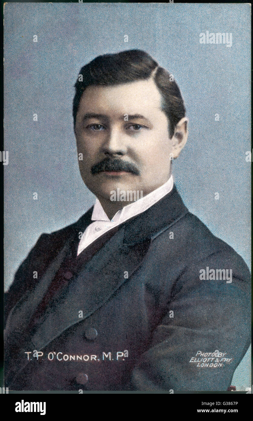 THOMAS POWER O'CONNOR Stock Photo - Alamy