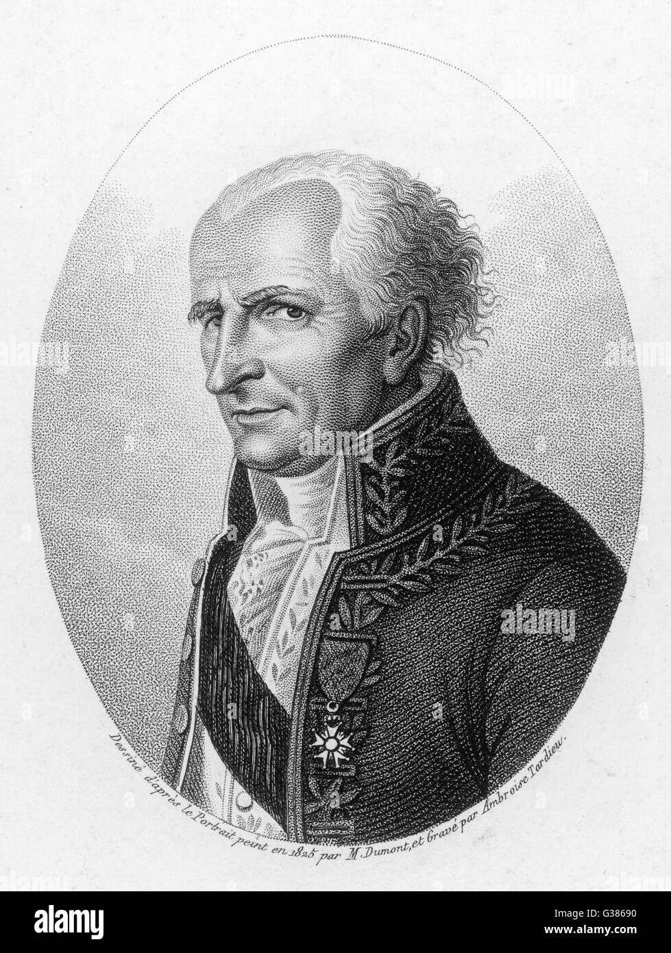 ANTOINE LAURENT DE JUSSIEU Stock Photo - Alamy