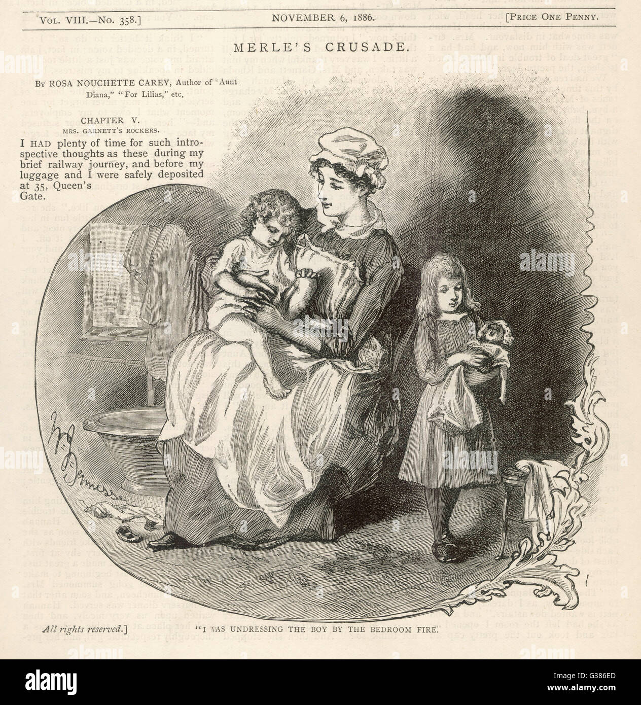 1880s nursemaid hi-res stock photography and images - Alamy