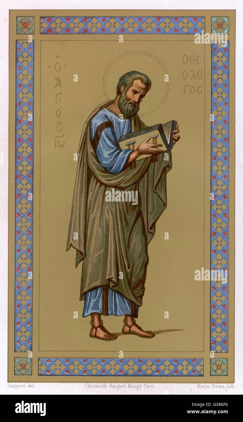 SAINT JOHN THE EVANGELIST - Apostle and Theologian Date: 1ST CENTURY ...