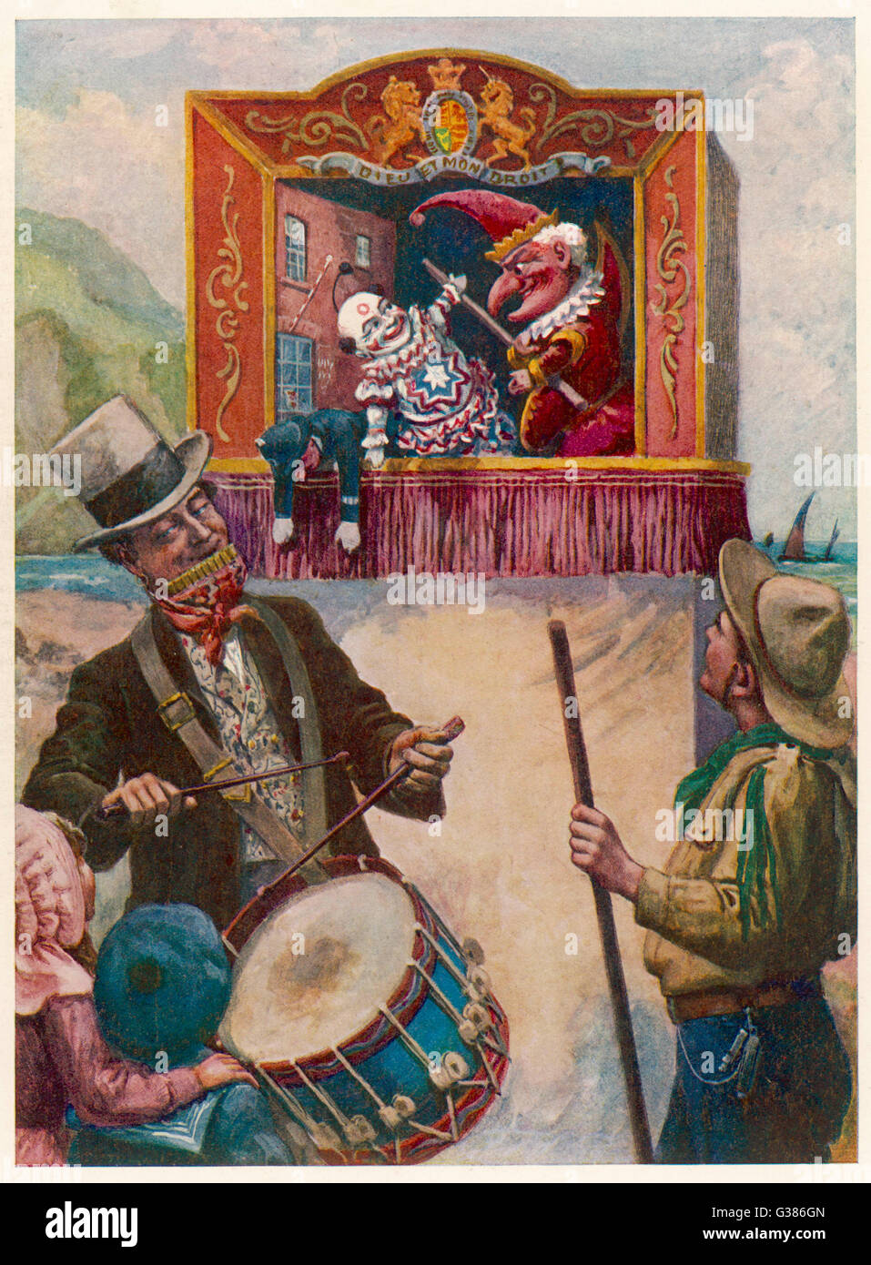 Punch and judy seaside hi-res stock photography and images - Alamy