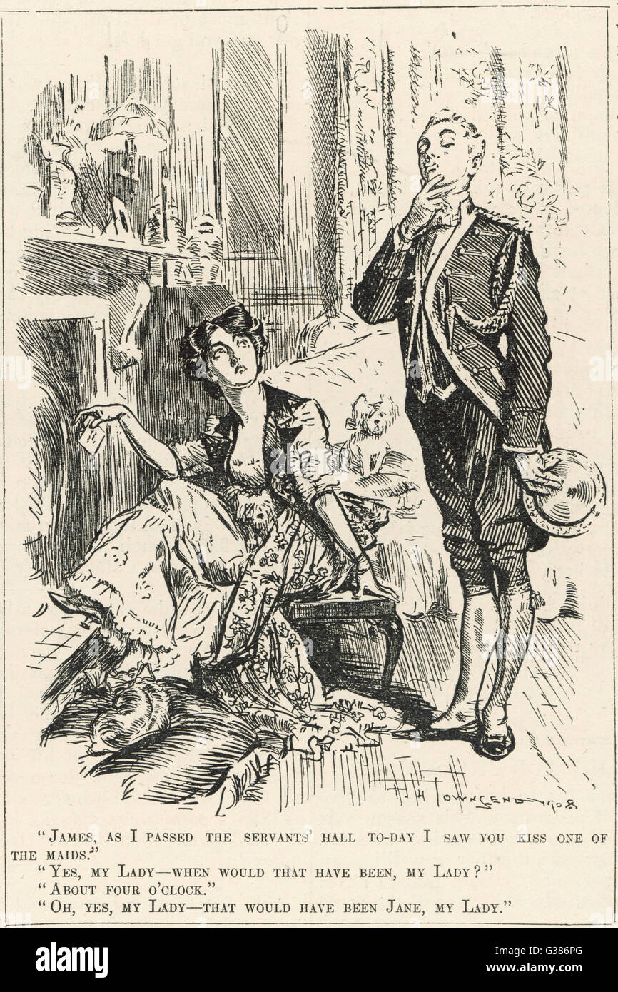 Footman hi-res stock photography and images - Alamy