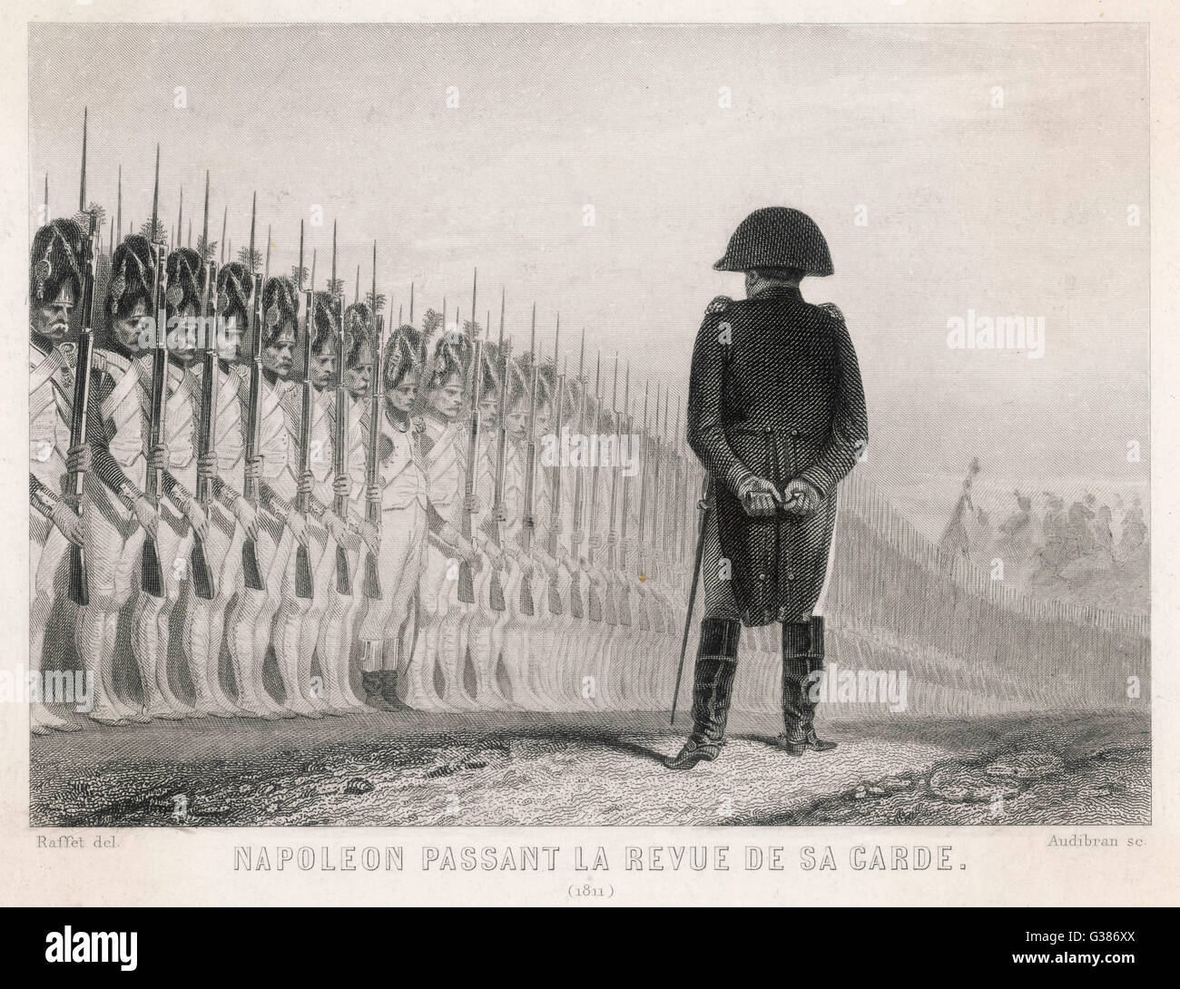 Napoleon reviewing soldiers hi-res stock photography and images - Alamy
