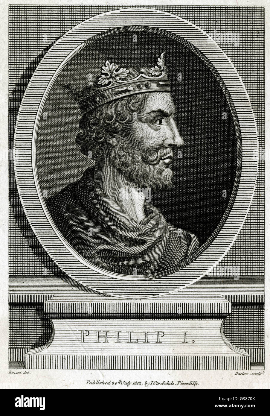 Philippe i king of france 1052 1108 hi-res stock photography and images ...