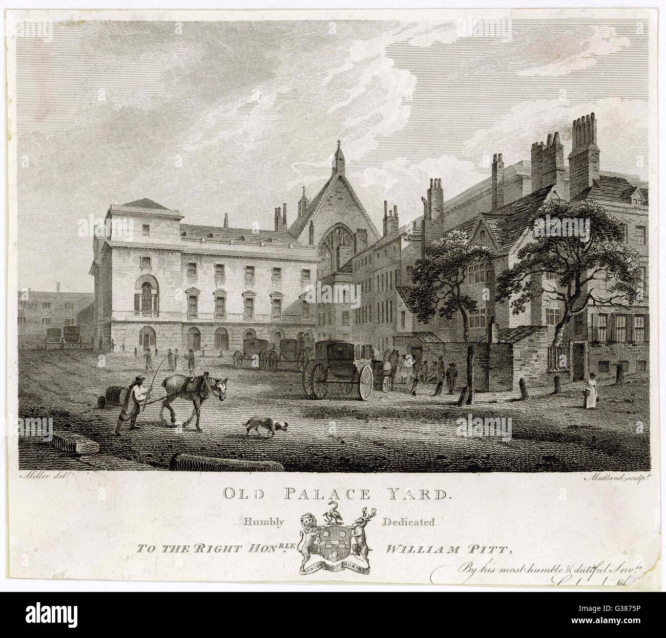 Palace of westminster 1800 hi-res stock photography and images - Alamy