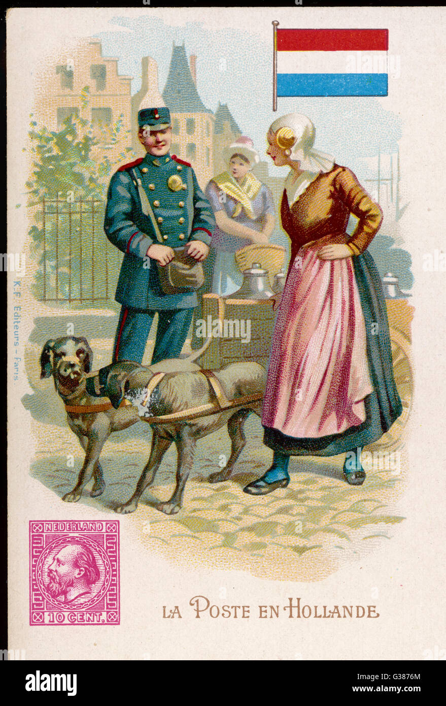 Postman and dog hi-res stock photography and images - Alamy