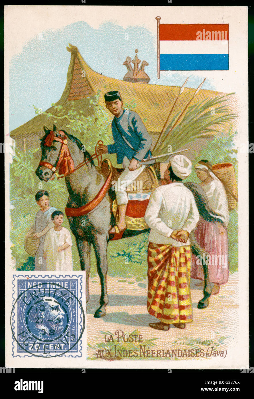 Village postman hi-res stock photography and images - Alamy