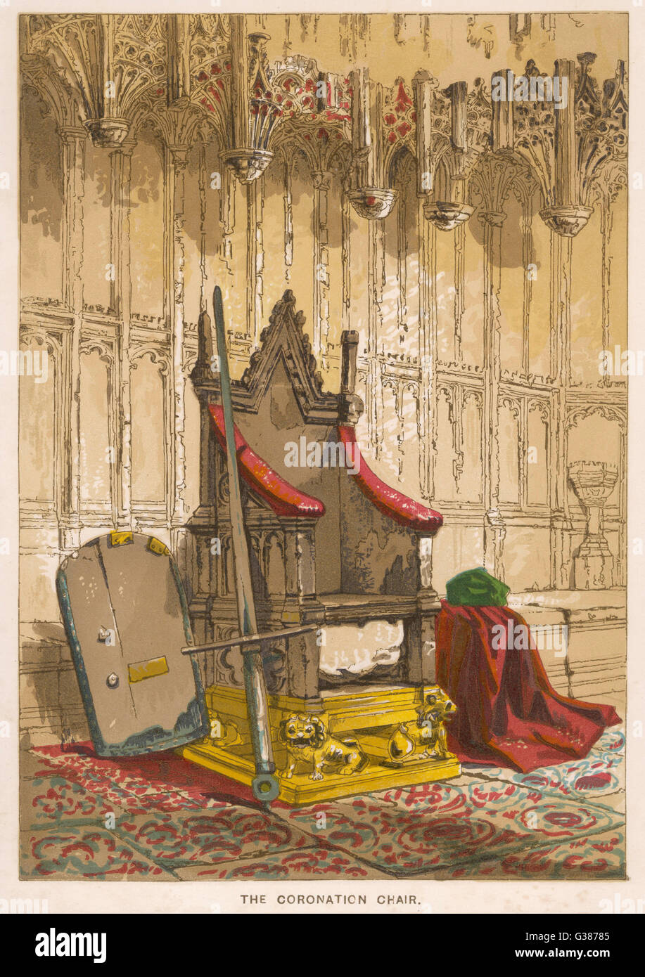 The Coronation Chair Of England High Resolution Stock Photography and ...