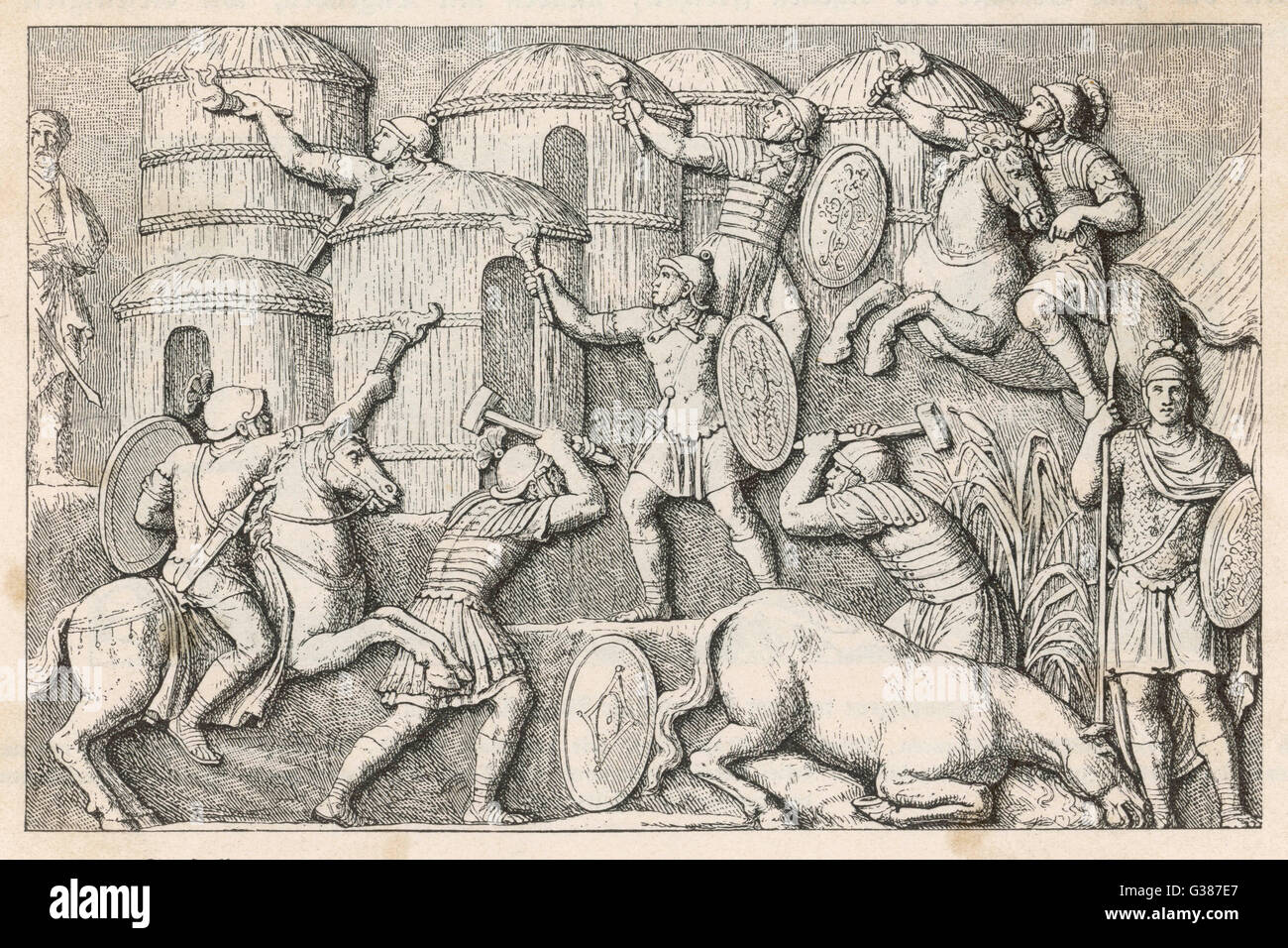 German roman soldiers hi-res stock photography and images - Alamy