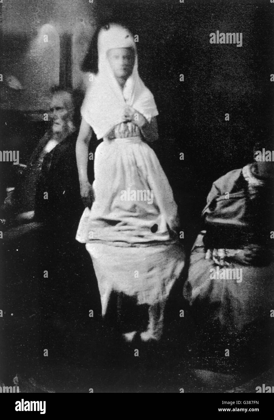 Florence cook katie Black and White Stock Photos & Images - Alamy