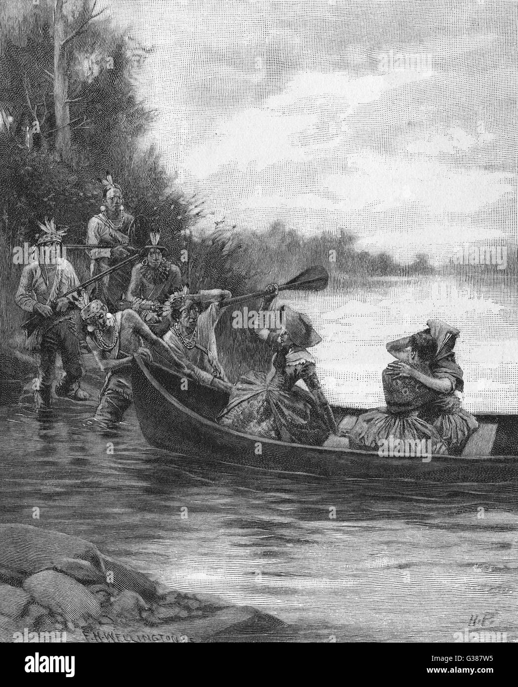 Capture by indians hi-res stock photography and images - Alamy