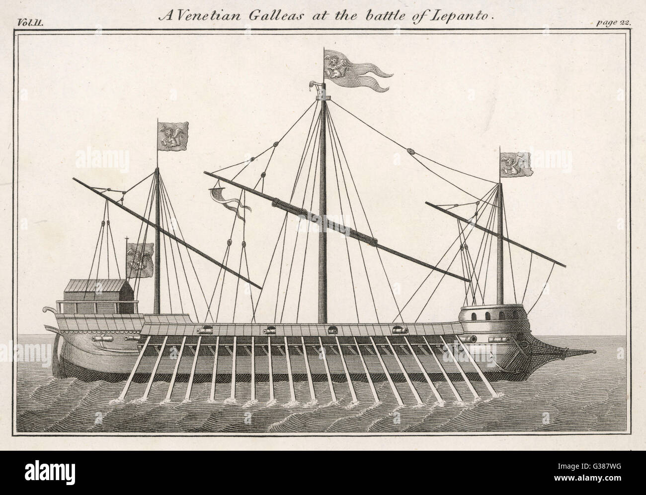 A Venetian Galley (Galleas) at the time of the Battle of Lepanto (1571 ... A Venetian Galley (Galleas) at the time of the Battle of Lepanto (1571 ...