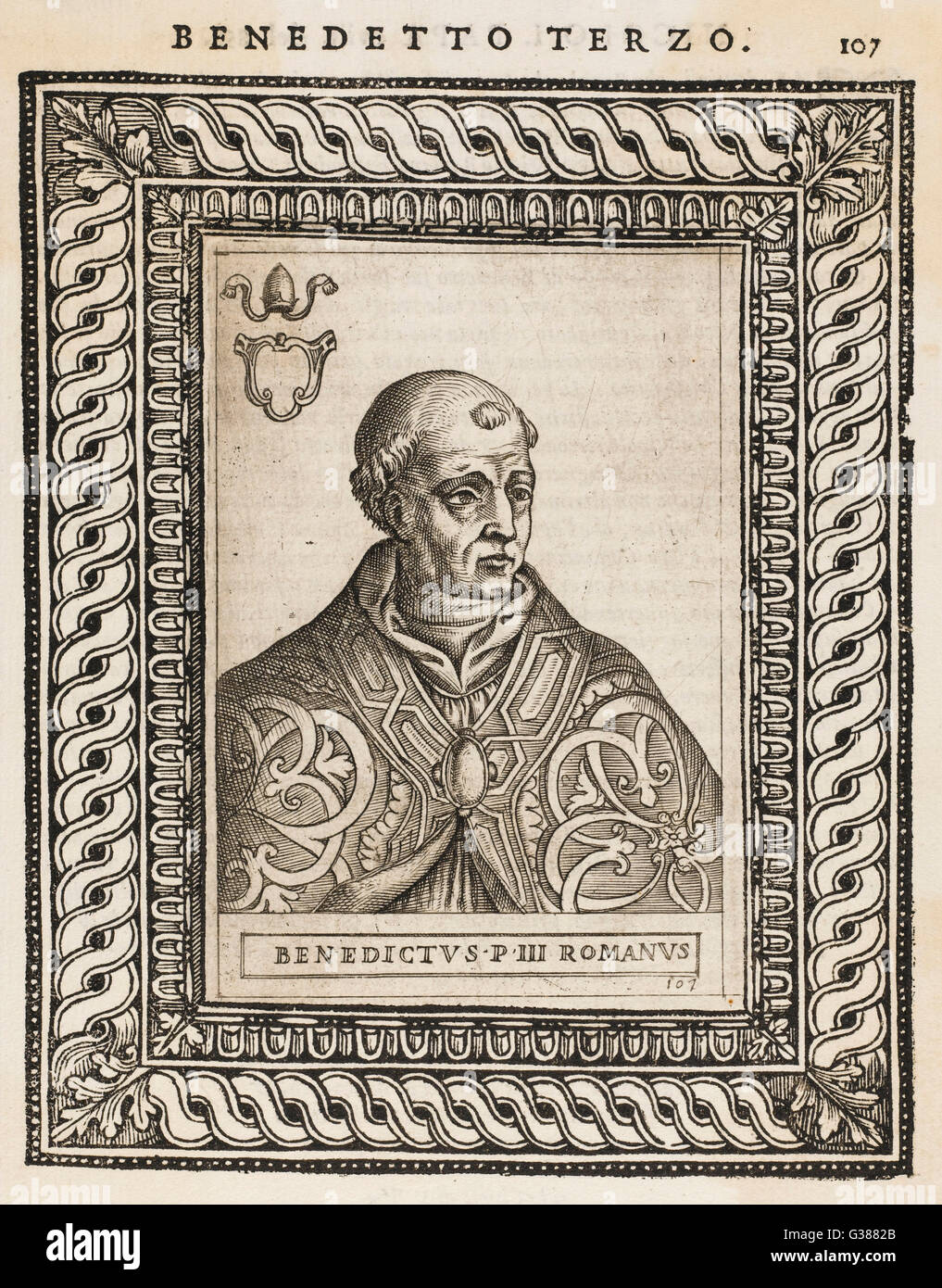 Benedictus iii hi-res stock photography and images - Alamy
