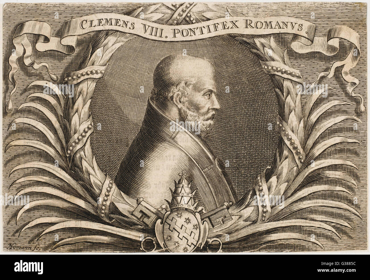 POPE CLEMENS VIII Stock Photo - Alamy
