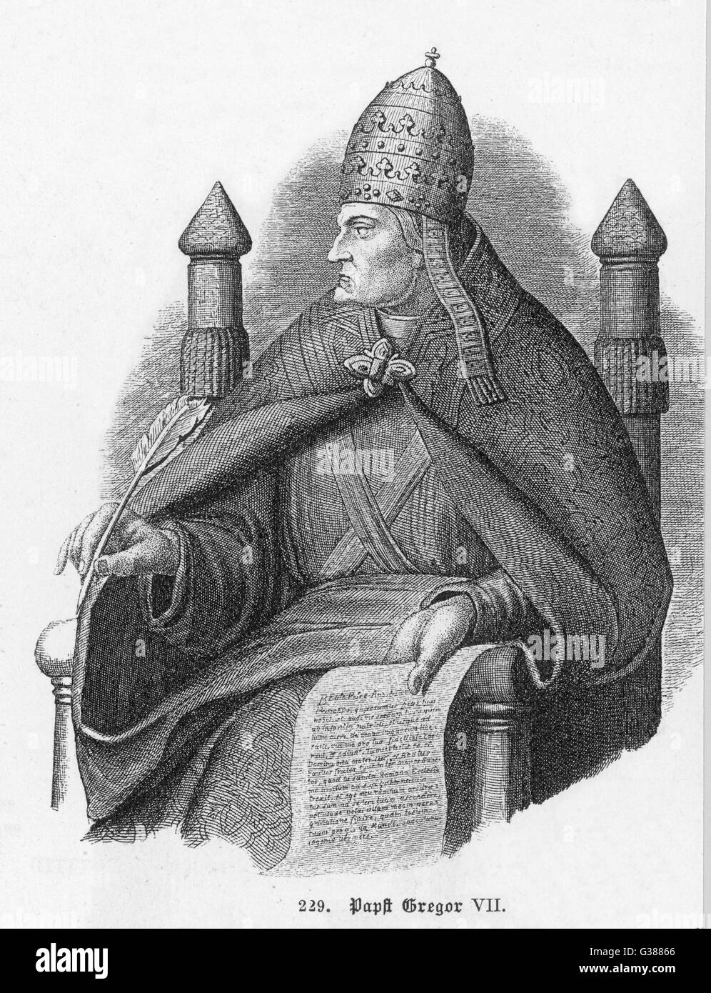Pope gregory vii hi-res stock photography and images - Alamy