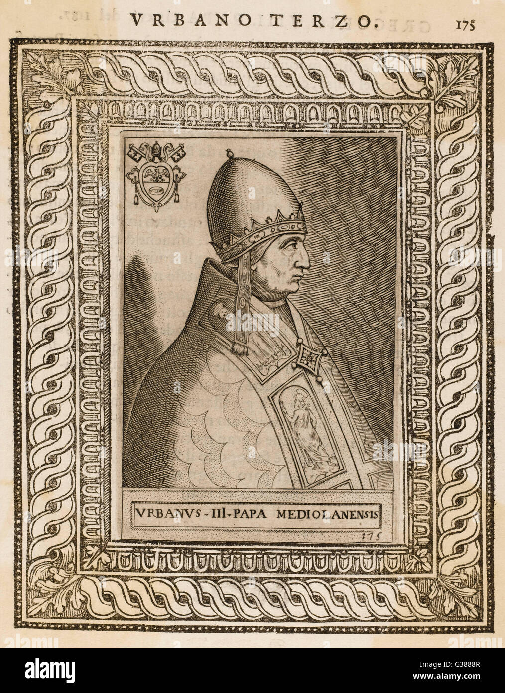 POPE URBANUS III Stock Photo - Alamy