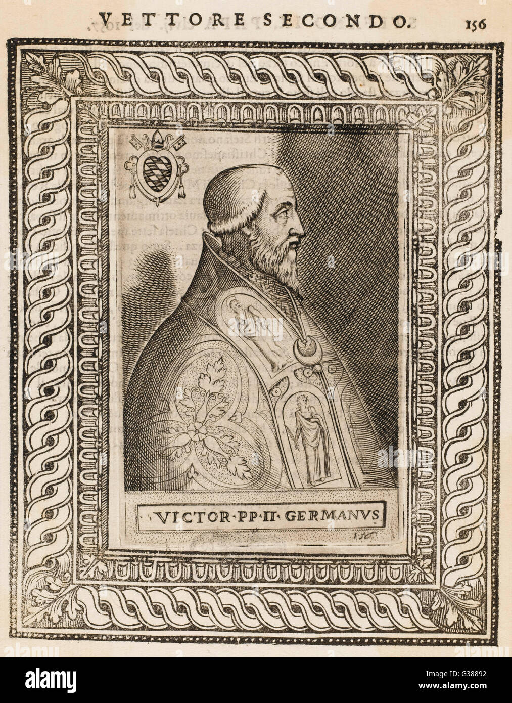 POPE VICTOR II Stock Photo - Alamy