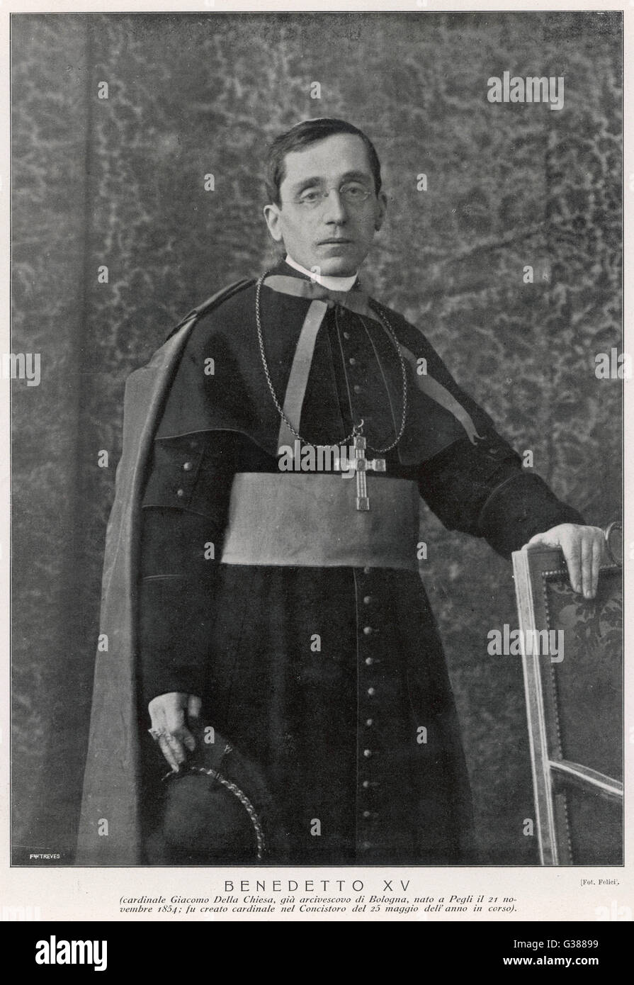 Pope benedict xv hi-res stock photography and images - Alamy