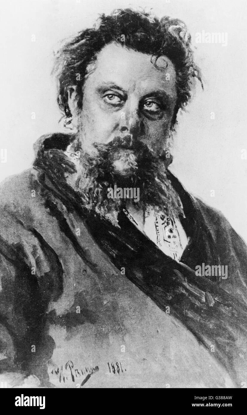 Mussorgsky hi-res stock photography and images - Alamy