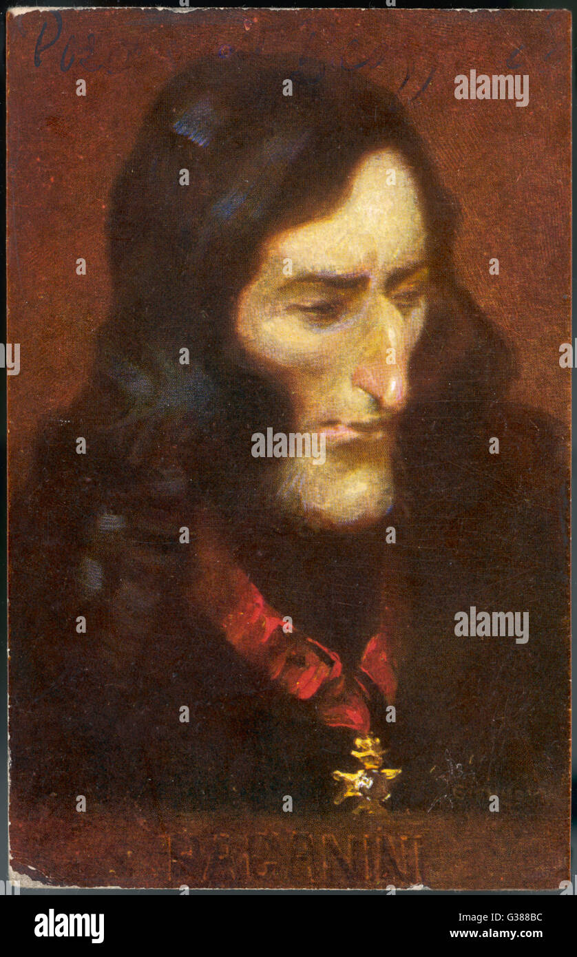 Paganini hi-res stock photography and images - Alamy