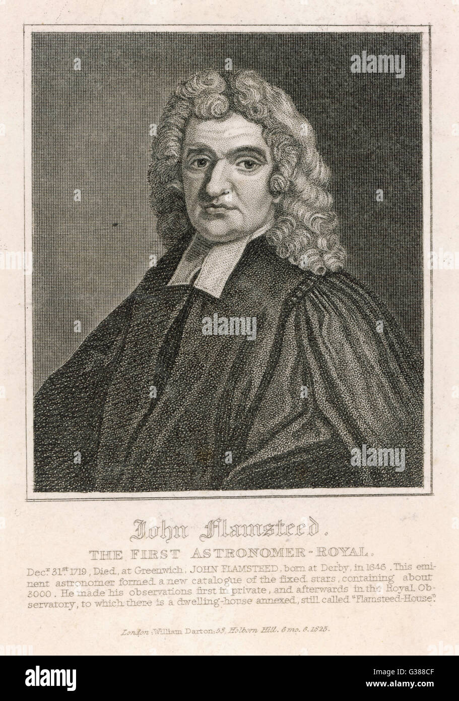 John flamsteed hi-res stock photography and images - Alamy