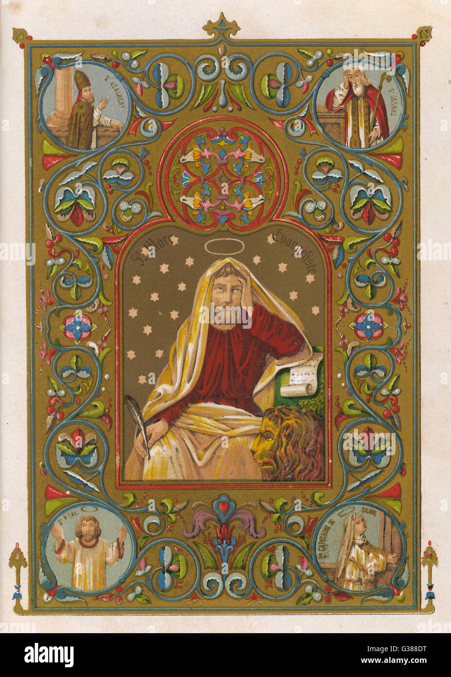 SAINT MARK the Evangelist Stock Photo - Alamy