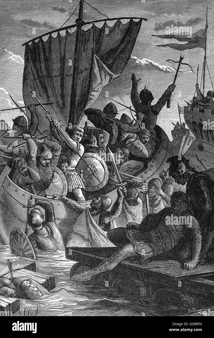Venetians in conflict the franks date hi-res stock photography and ...