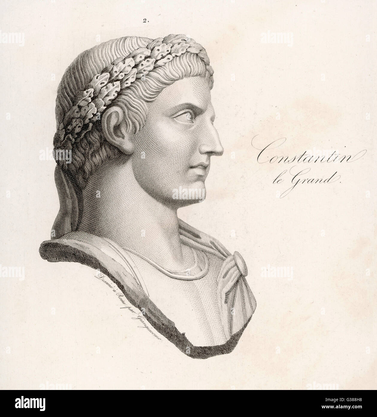 EMPEROR CONSTANTINUS I Stock Photo - Alamy