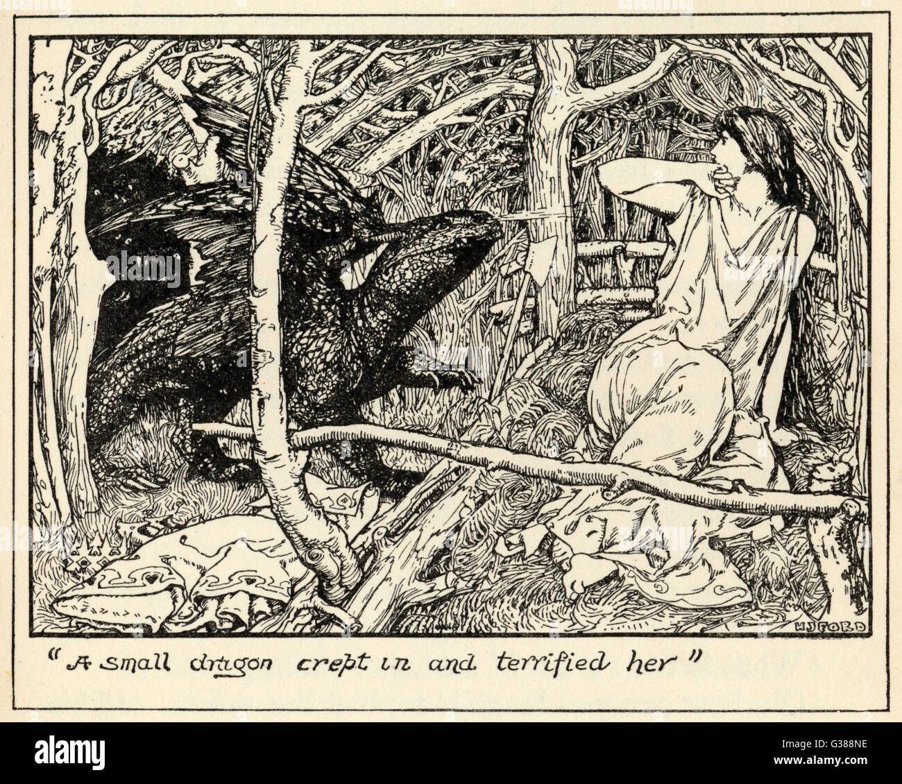 A Small Dragon Stock Photo - Alamy