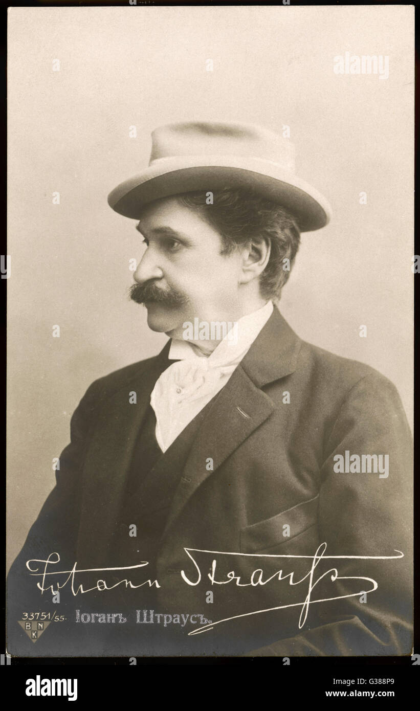 Johann strauss 1899 hi-res stock photography and images - Alamy