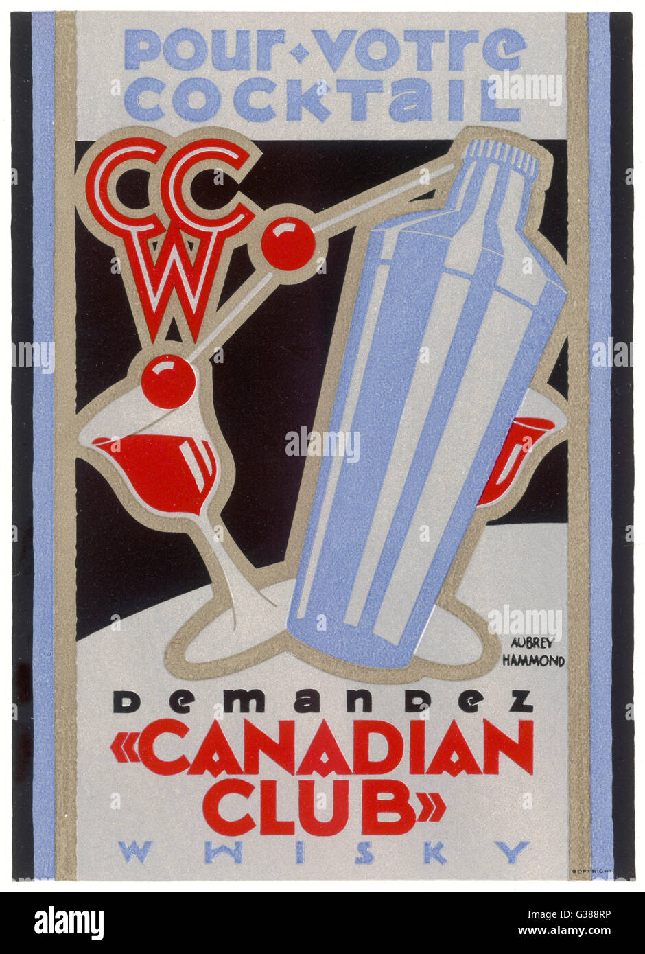 Canadian club advert hi-res stock photography and images - Alamy