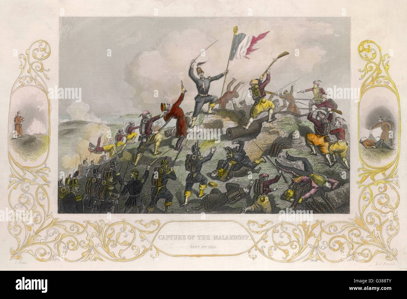 Siege of Sevastopol, Crimean War Stock Photo - Alamy