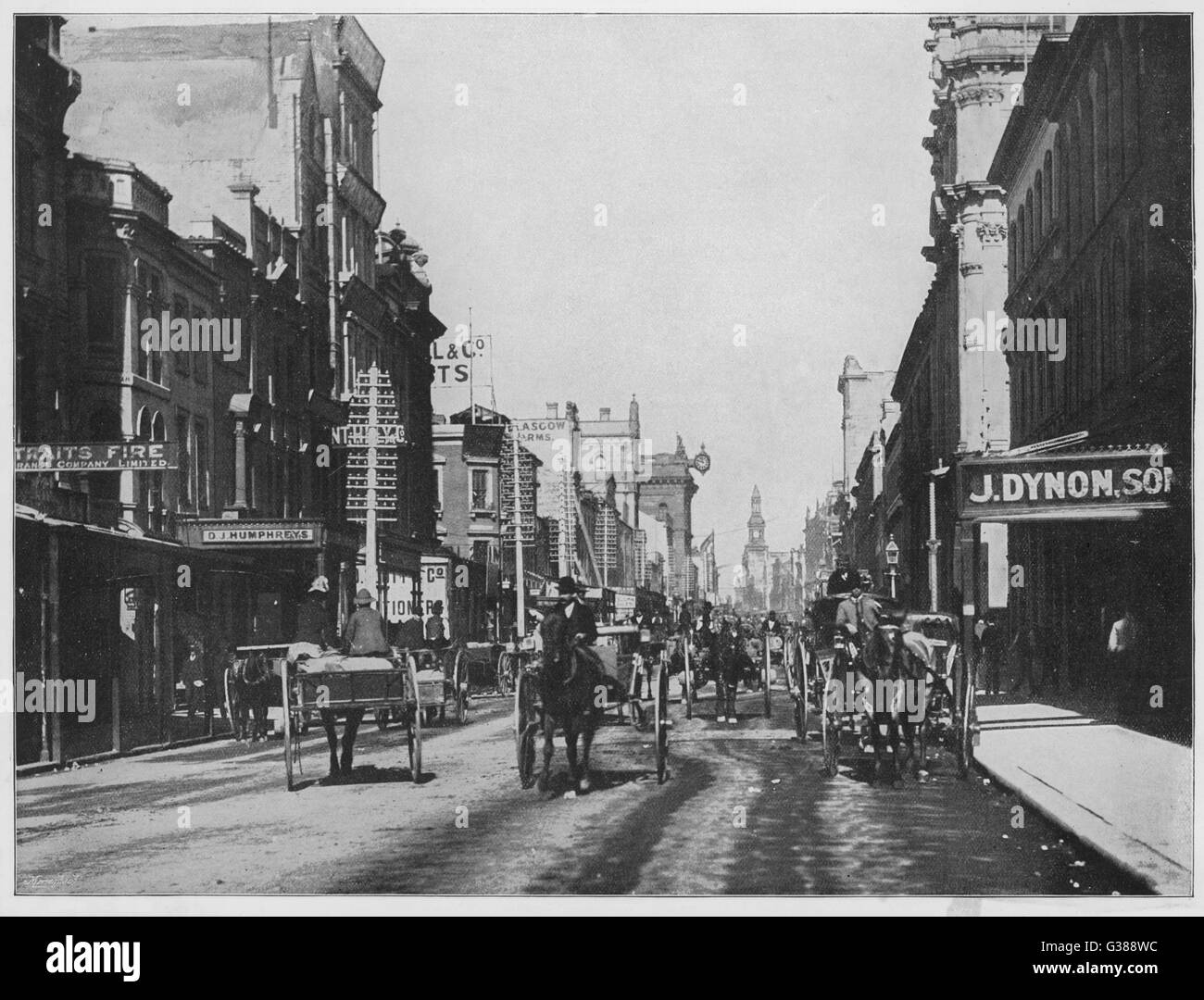 Australia sydney 1895 Black and White Stock Photos & Images - Alamy
