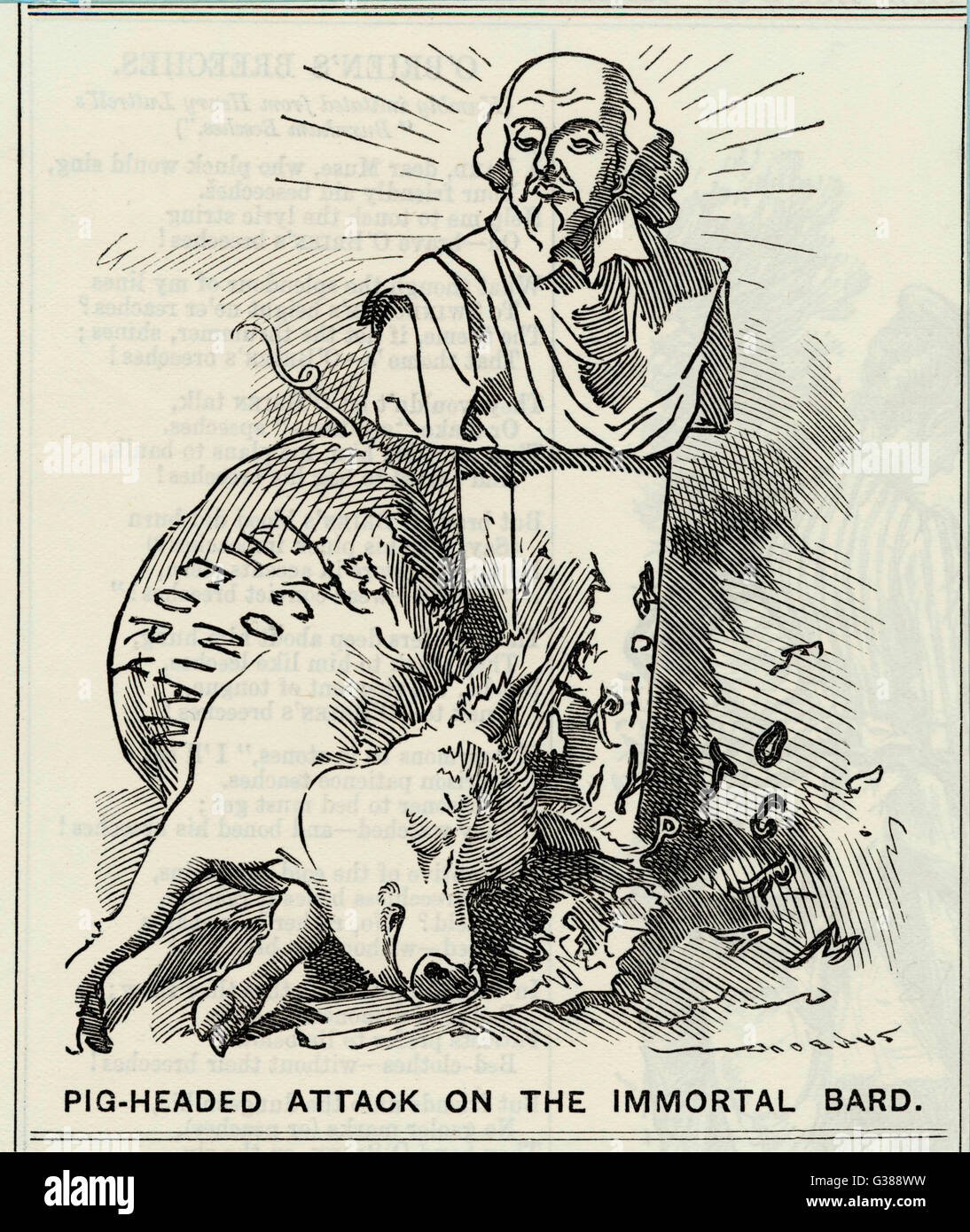 The immortal bard hi-res stock photography and images - Alamy