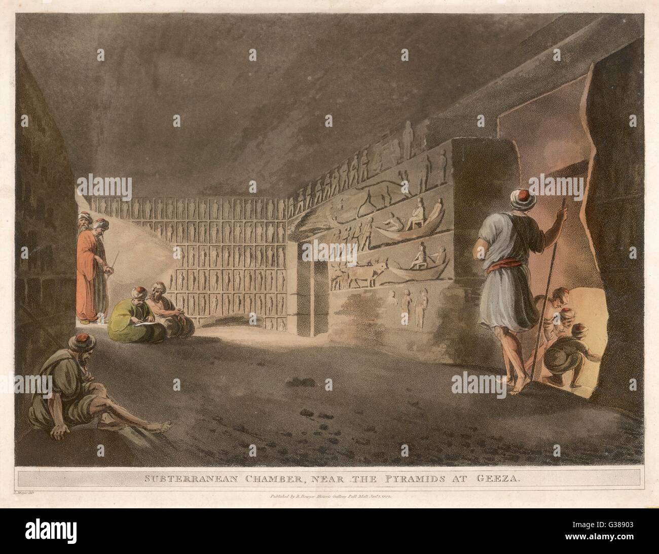 Pyramid egypt chamber hi-res stock photography and images - Alamy