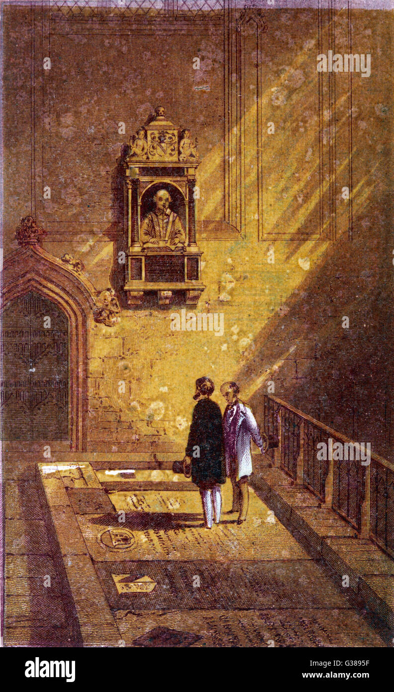Tomb of william shakespeare hi-res stock photography and images - Alamy