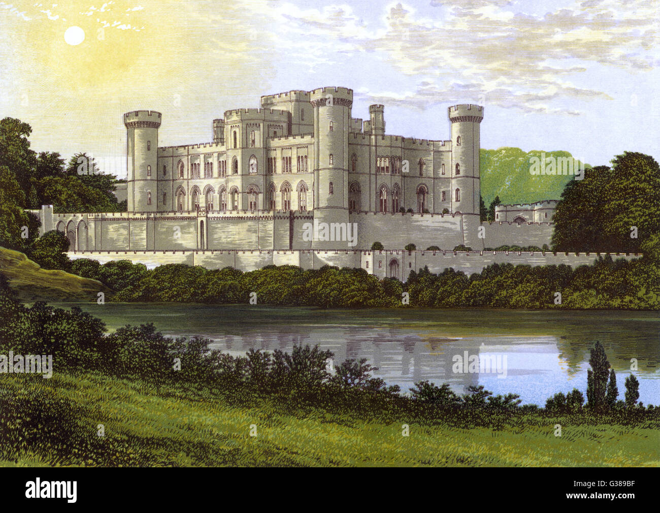 Building eastnor hi-res stock photography and images - Alamy