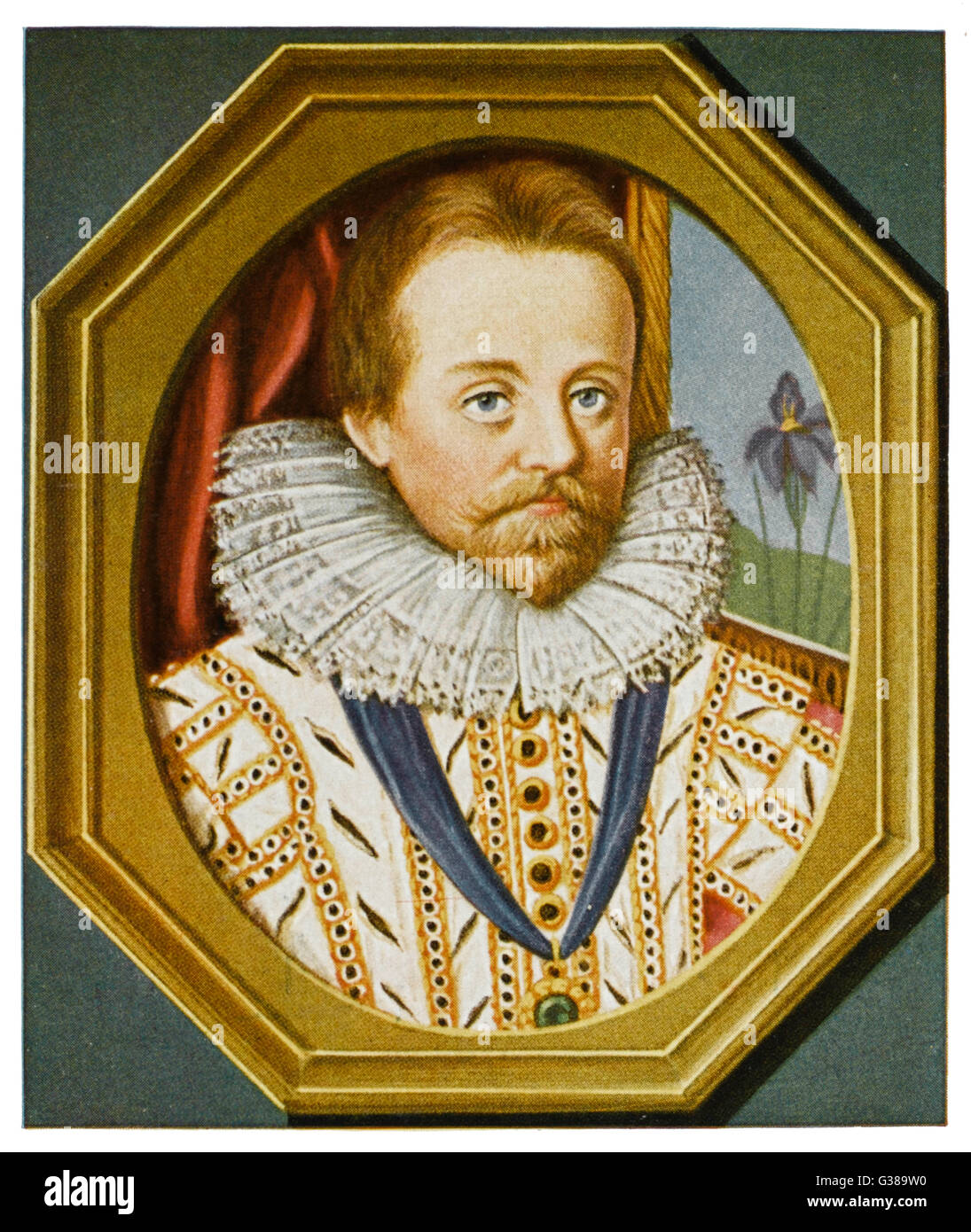 JAMES I (MINIATURE Stock Photo - Alamy