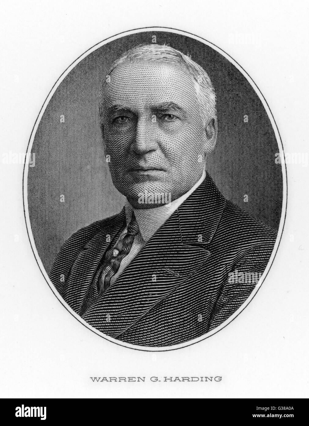 Warren harding hi-res stock photography and images - Alamy