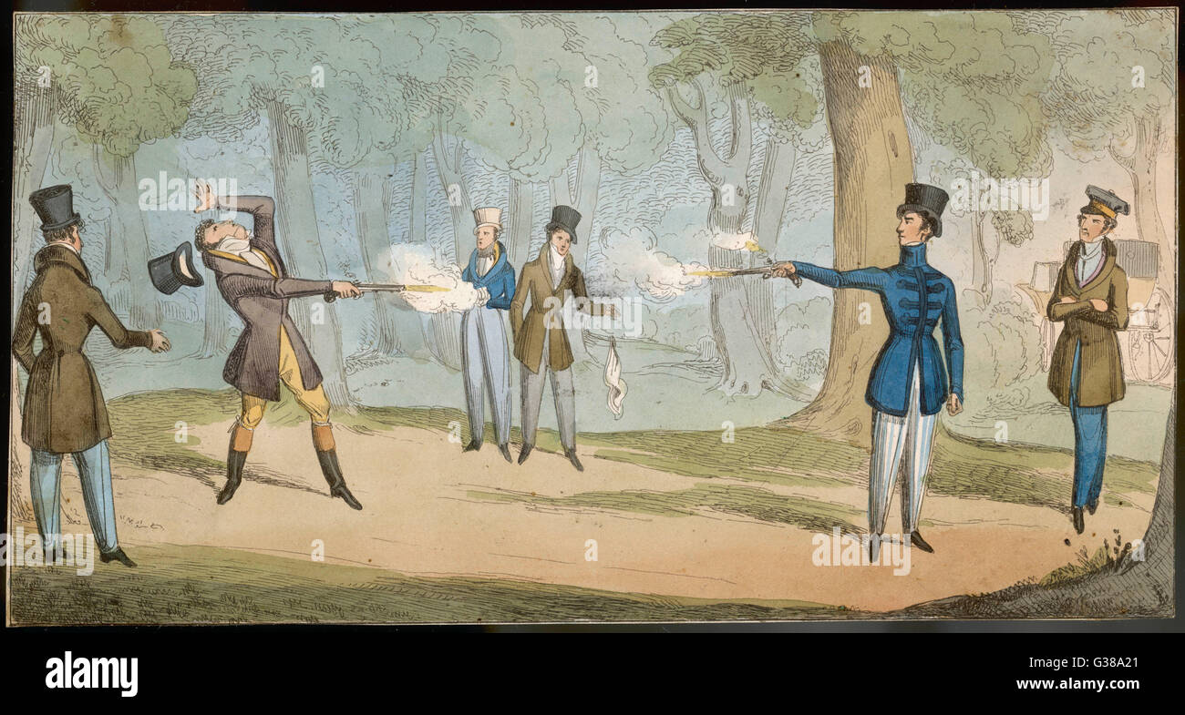 Duel Pistols High Resolution Stock Photography and Images - Alamy