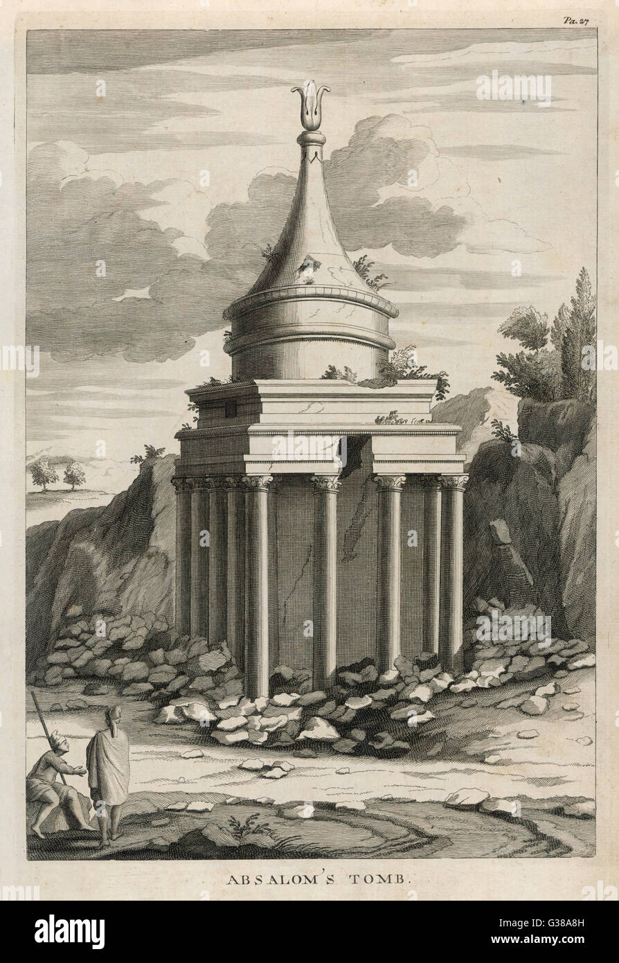 Absaloms tomb jerusalem hi-res stock photography and images - Alamy